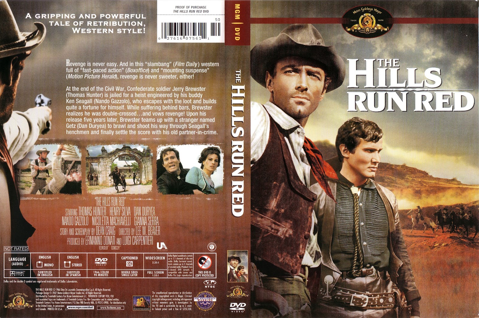 CULTFOREVER: THE HILLS RUN RED aka RIVER OF DOLLARS 1966